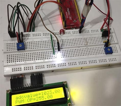 ARM7 LPC2148 PWM Tutorial Controlling Brightness Of LED Arduino