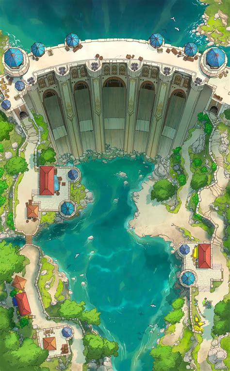 Fortified Dam Czepeku Maps