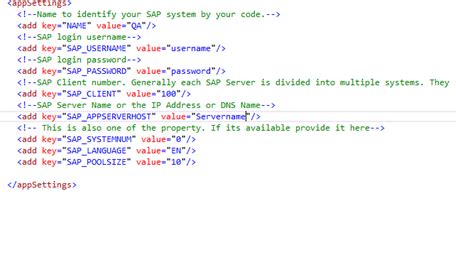 Sap Net Connector Nco Example Codeproject