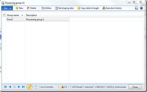 Dynamics Ax Forum Step By Step Import With Data Migration Framework