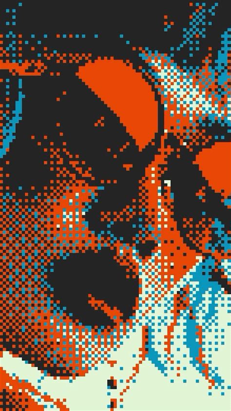 How To Make Crossed Dithered Bitmap Effect In Photoshop Graphic