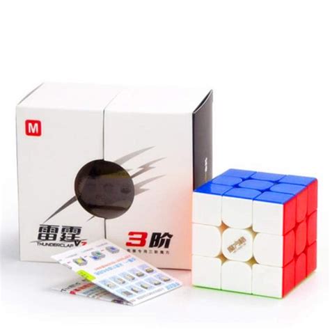 Buy D ETERNAL QiYi MoFangGe Thunderclap V3 Magnetic (M) 3x3x3 Magnetic ...