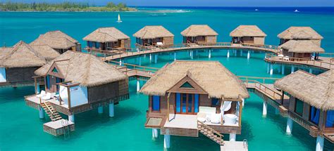 Over Water Bungalows In Bahamas