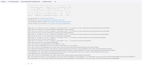 Logs Are Not Refreshed But Prints In Bulk · Issue 3068 · Serenity Bdd