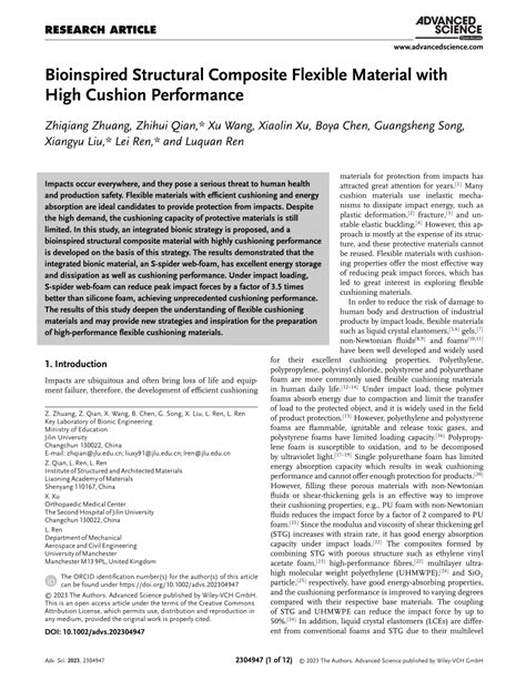 Pdf Bioinspired Structural Composite Flexible Material With High