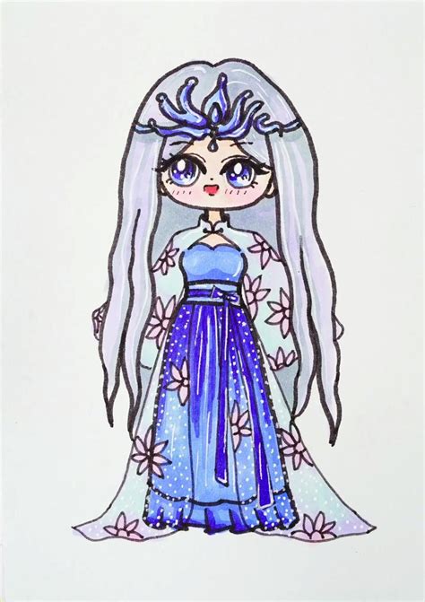 画叶罗丽公主简笔画彩色怎么画（漂亮11张） 简笔画图片大全