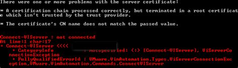 Vmware Vi Toolkit Problems Virtualization Spiceworks Community