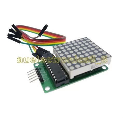 Max7219 Dot Led Matrix Module Mcu Control Led Display Modules For Arduino Au 317 Picclick Au
