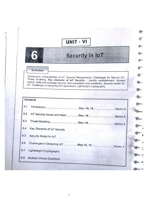 Decode Iot Unit 6 Pdf