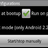 Application Configuration Start At Bootup Starts The Application
