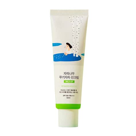 Round Lab Birch Juice Mild Up Sunscreen Girly Essentials
