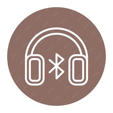 Premium Vector Bluetooth Headphones Icon Vector Image Can Be Used For