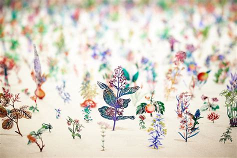 Life And Death Converge In A Two Sided Field Of 17 000 Steel Flowers By