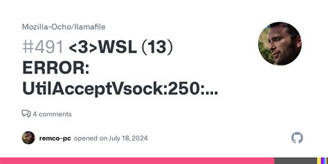 Wsl 13 Error Utilacceptvsock250 Accept4 Failed 110 · Issue 491