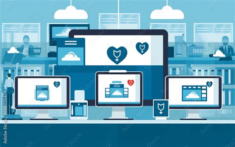 Endpoint Security Protection Multiple Devices Protected Featuring A Blue And White Color