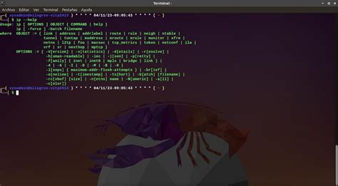 Comandos de Linux Su utilización en la terminal Primera Parte