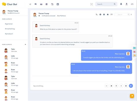 Responsive Chatbot Dashboard Multipurpose Themes