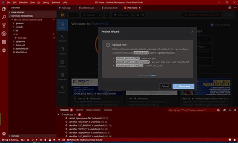 I Cant Build New Project Platformio Community