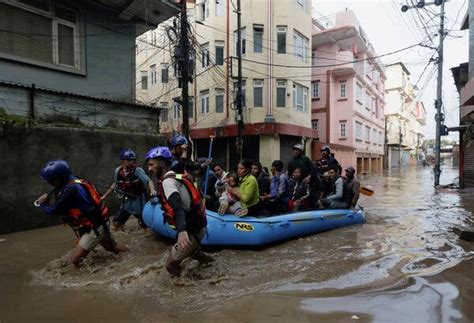 Nepal Flooding And Landslides Kill Dozens The New York Times