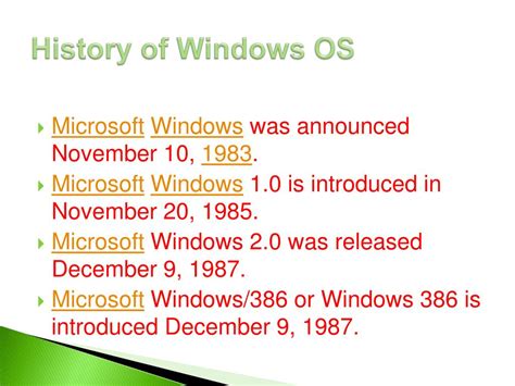 Ppt Windows Operating System Powerpoint Presentation Free Download