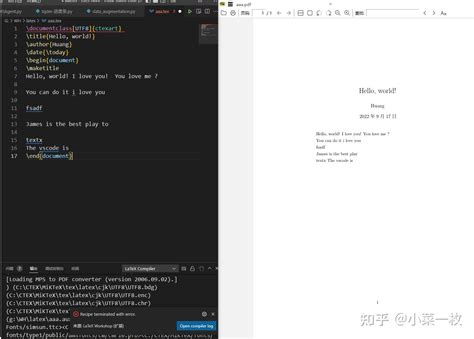 最强latex配置vscodetexlivesumatrapdf 知乎 最强latex配置vscodetexlivesumatrapdf 知乎