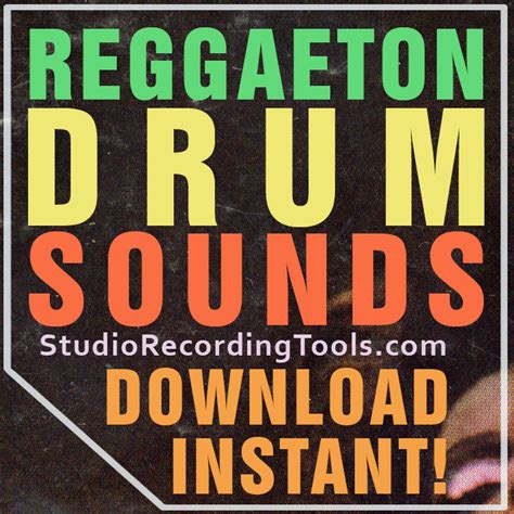 Reggaeton Drum Sounds Wav Format Royalty