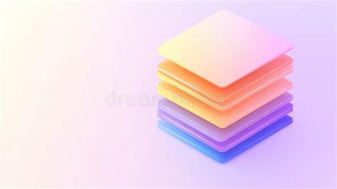 Colorful Isometric Illustration Of Secure Login Interface With Layered