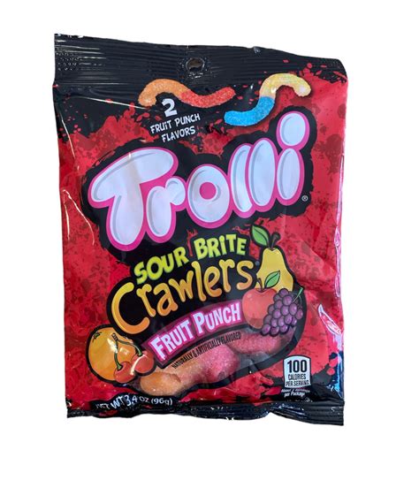Trolli Sour Brite Crawlers Candy Floss Land