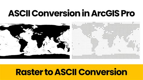 How To Convert Raster To Ascii In Arcgis Pro Ascii World Map