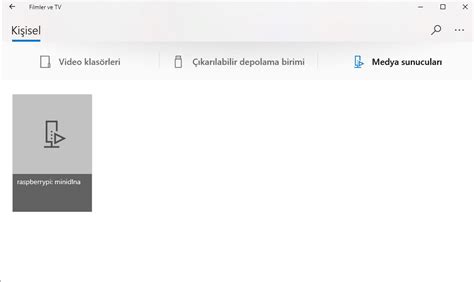 Raspberry Pi üzerinde Minidlna Ferhat Çiçek