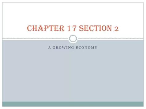 ppt chapter 17 section 2 powerpoint presentation free download id