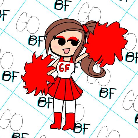 Girlfriend Fnf In A Cheerleader Outfit By Auroraalex On Deviantart