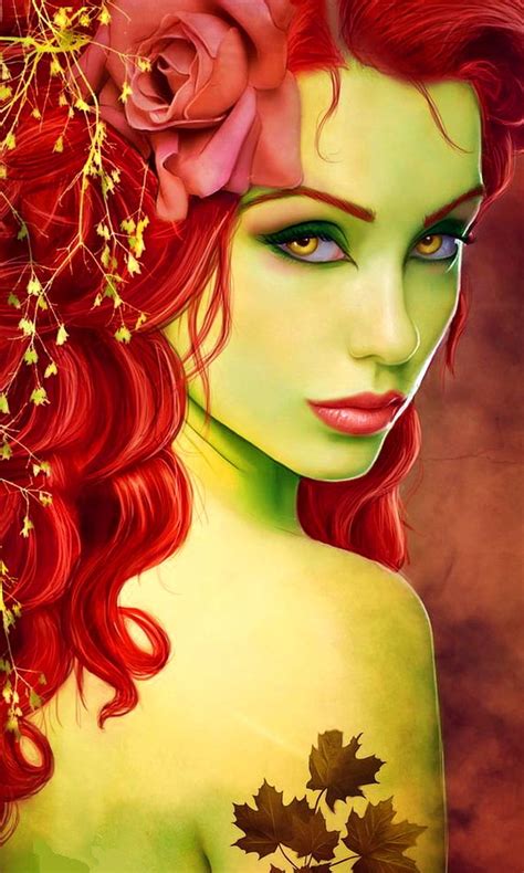 Poison Ivy Dc Wallpaper At Steven Trinkle Blog