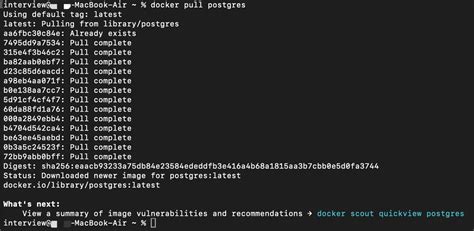 How To Install Postgres Using Docker