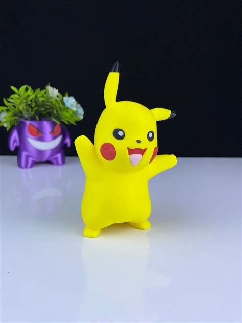 Pikachu Pokemon Multipart 3d Model By Pressprint On Thangs Image 4 Of 7