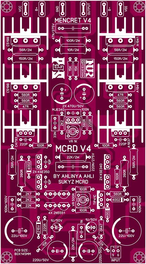 Mcrd V4 ~ Nur Pcb Design