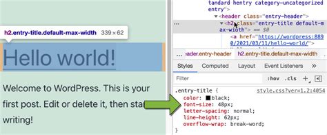 How To Customize A Wordpress Theme With Css Envato Tuts