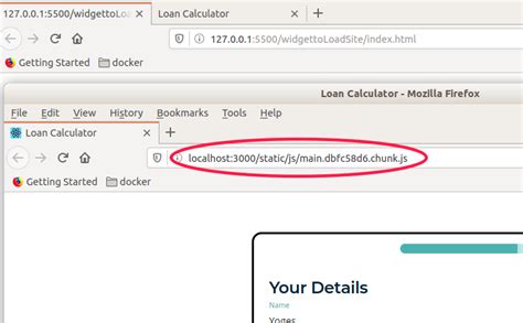 Embedding React App As A Widget With Javascript Is Failing With