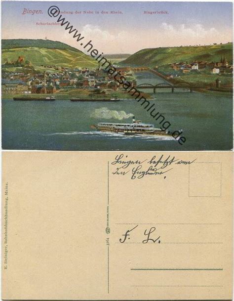 Historische Ansichtskarten Bingen Am Rhein