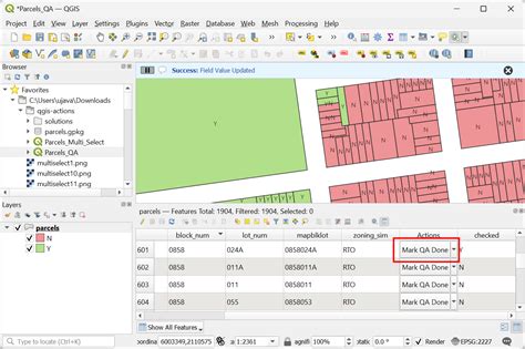 QGIS Automation Using Actions Workshop Material