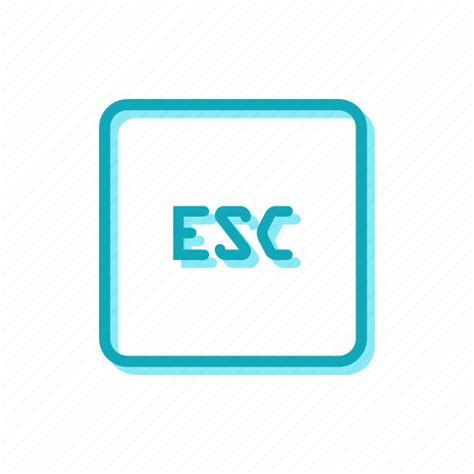 Back Close Esc Keyboard Type Icon