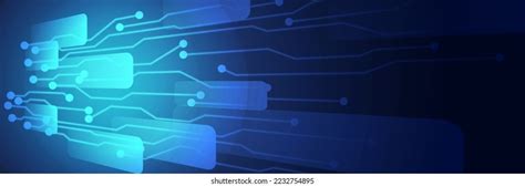 Wide Cyber Security Internet Networking Concept Stock Vector Royalty Free 2232754895