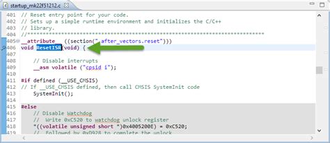 Debugging The Startup Code With Eclipse And Gdb Mcu On Eclipse