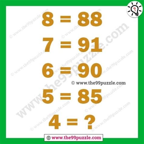 Maths Mind Blowing Question For Adults With Answer The 99 Puzzle