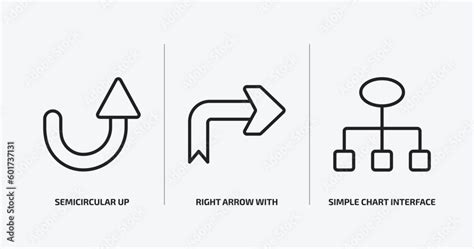 User Interface Outline Icons Set User Interface Icons Such As