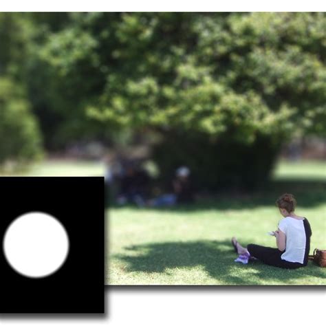 The Role Of Depth Information In Bokeh Simulation Left To Right Bokeh
