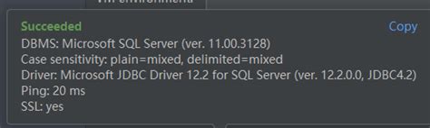 Idea连接sqlserver出现 08s01 驱动程序无法通过使用安全套接字层ssl加密与 Sql Server 建立安全连接。错误