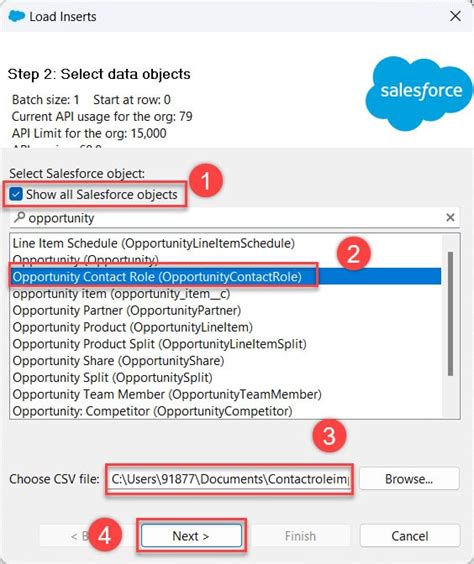 how to import opportunity contact roles with data loader in salesforce