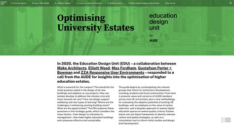 Optimising University Estates Optimising University Estates