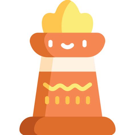 Brazier Kawaii Flat Icon